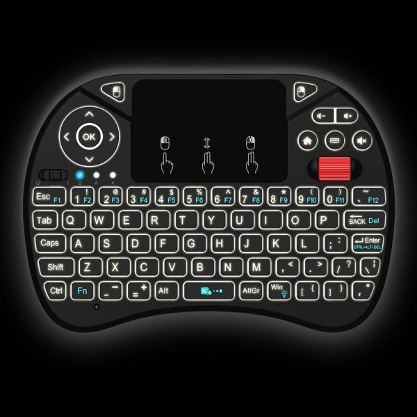 Wireless Keyboard, Android Box Remote Keyboard, Touchpad Mini - InewTeck