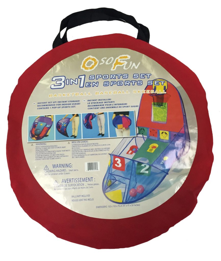 OSOFUN BALL PIT W/250 FREE BALLS Hexagon Pop up Ball Pit Tent with Mesh ...