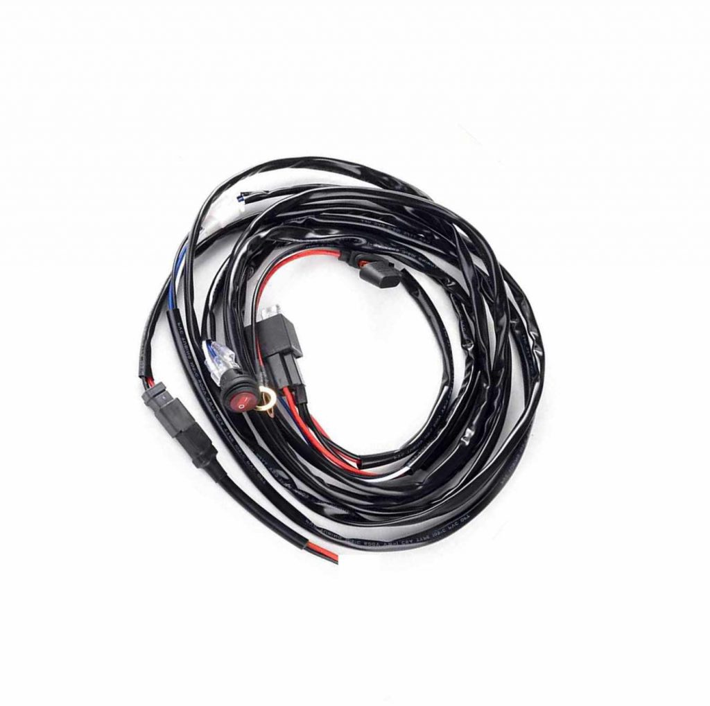 1 Leg LED Wiring Harness Include Switch Kit Support 300W LED Light Bar ...