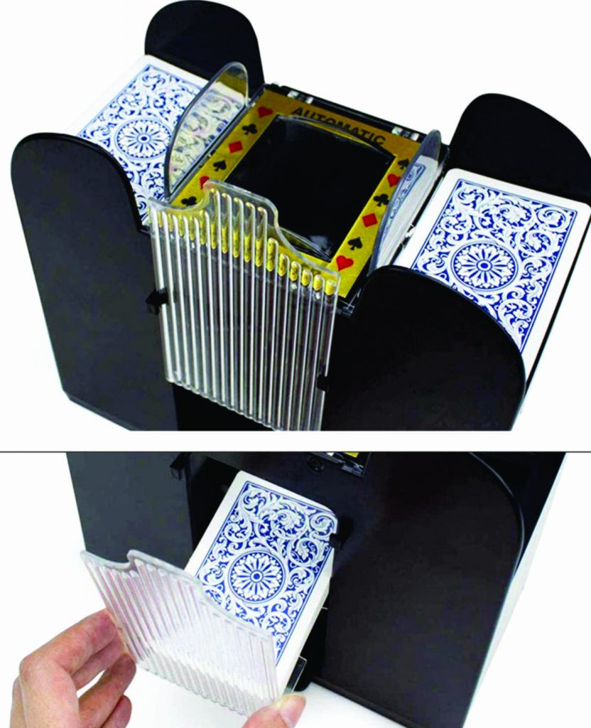 Automatic Card Shuffler, Shuffles 6 Decks in Seconds - InewTeck